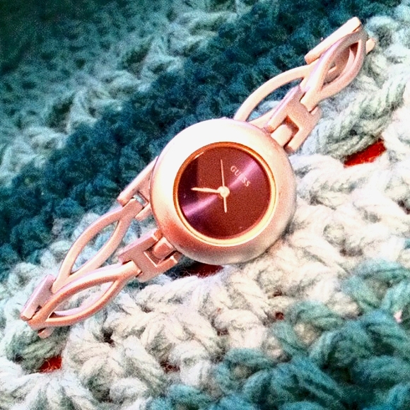Guess | Accessories | Guess Bracelet Watch Guess Inscribed On Clasp In ...